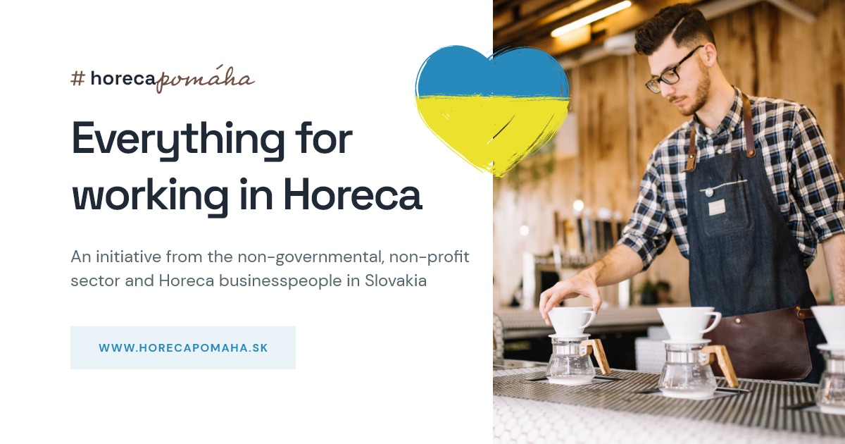 Horeca Pomáha - Everything for working in Horeca